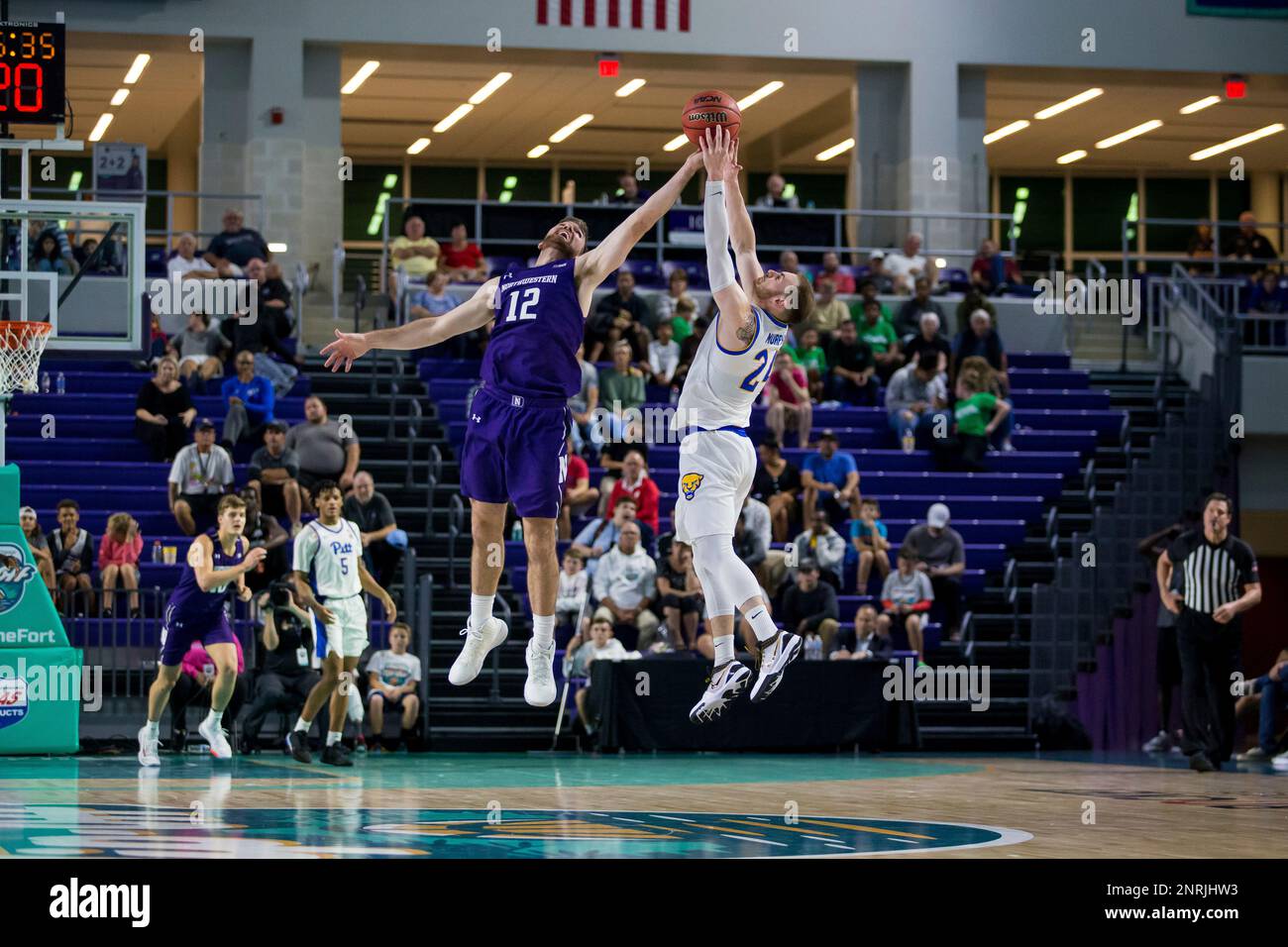 FORT MYERS, FL - NOVEMBER 27: Northwestern guard Pat Spencer (12 ...