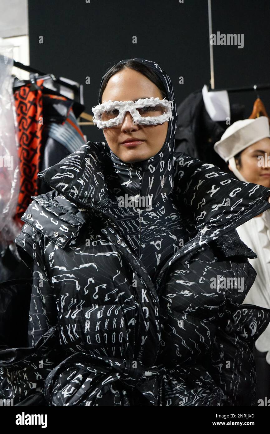 The backstage of Budapest Select at Milan Fashion Week 2023 is a ...