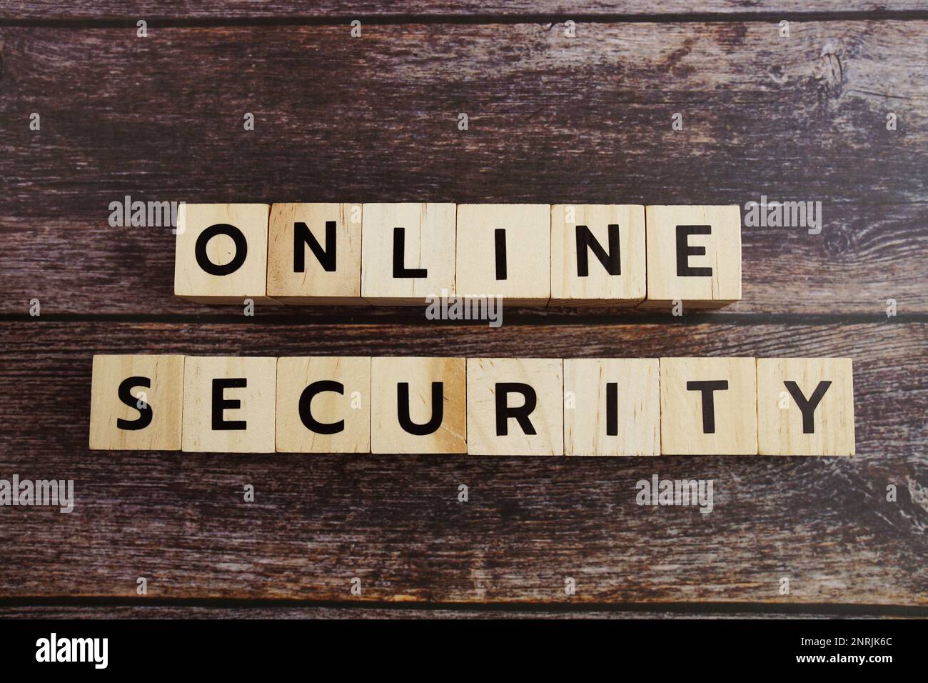 Online Security word alphabet letters on wooden background Stock Photo ...