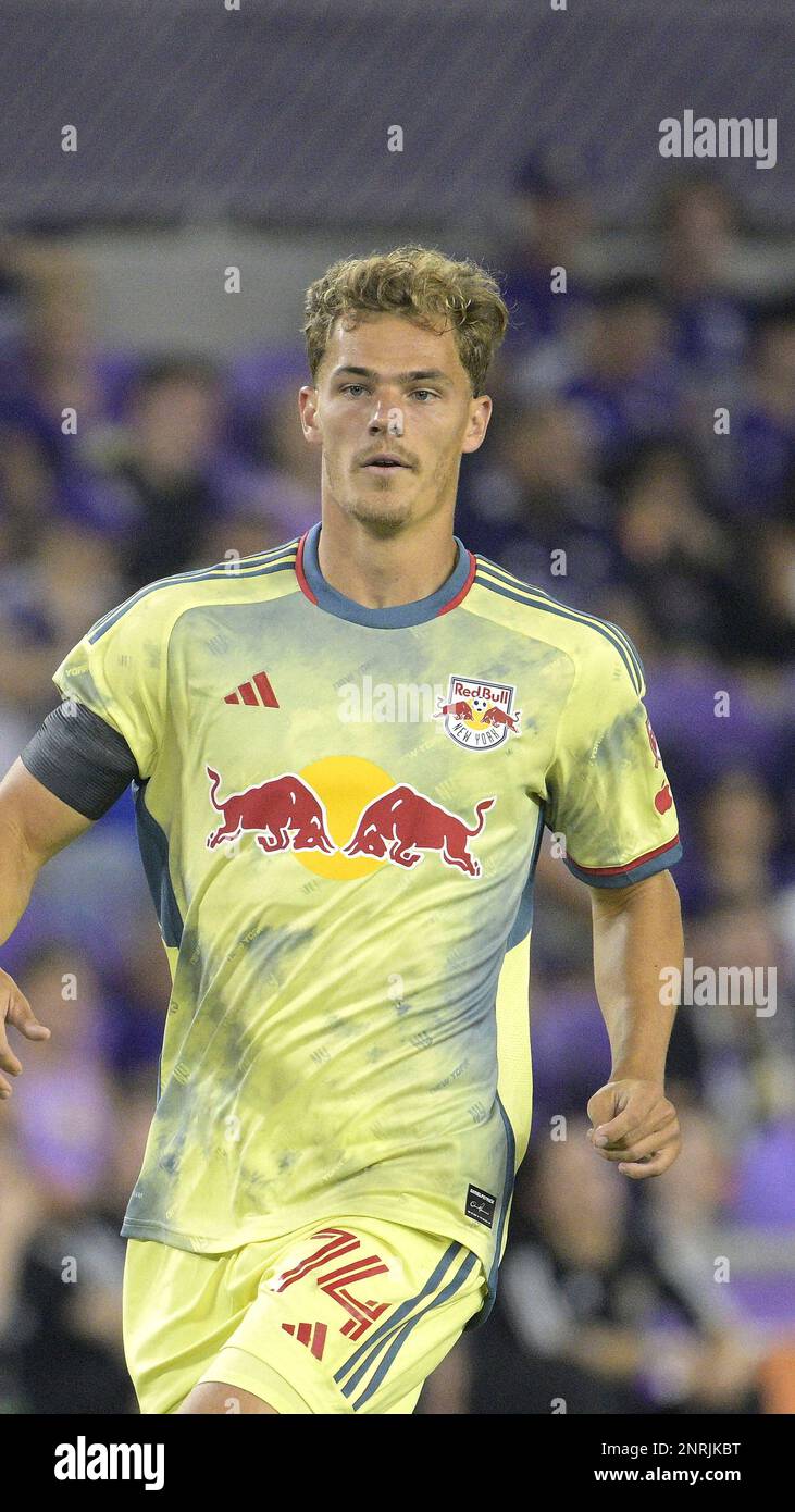 New York Red Bulls forward Tom Barlow (74) during the first half of an ...
