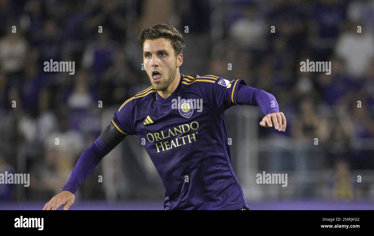 Orlando City defender Luca Petrasso (20) during the second half of an ...