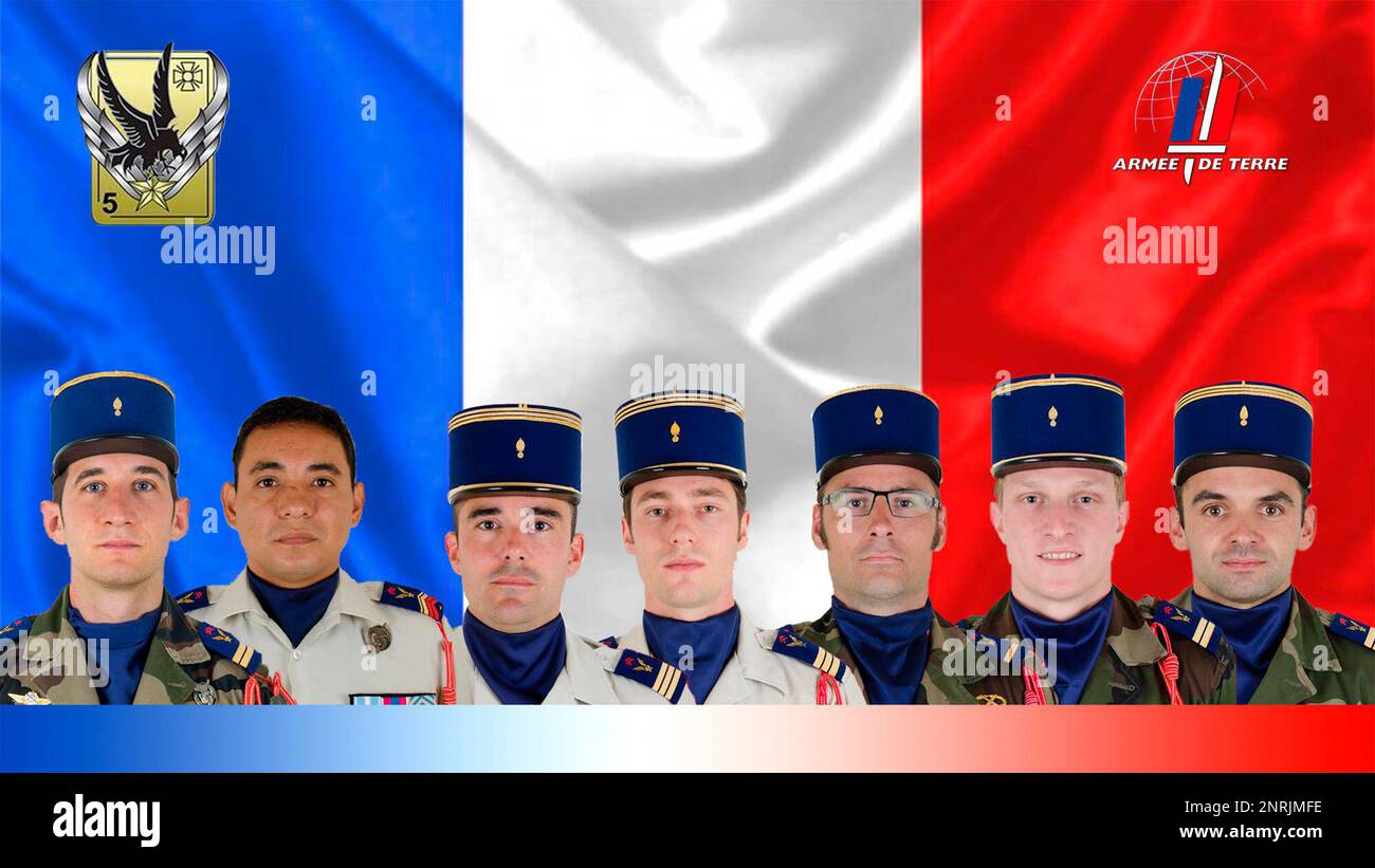 This combination image provided Wednesday Nov. 27, 2019 by the French ...