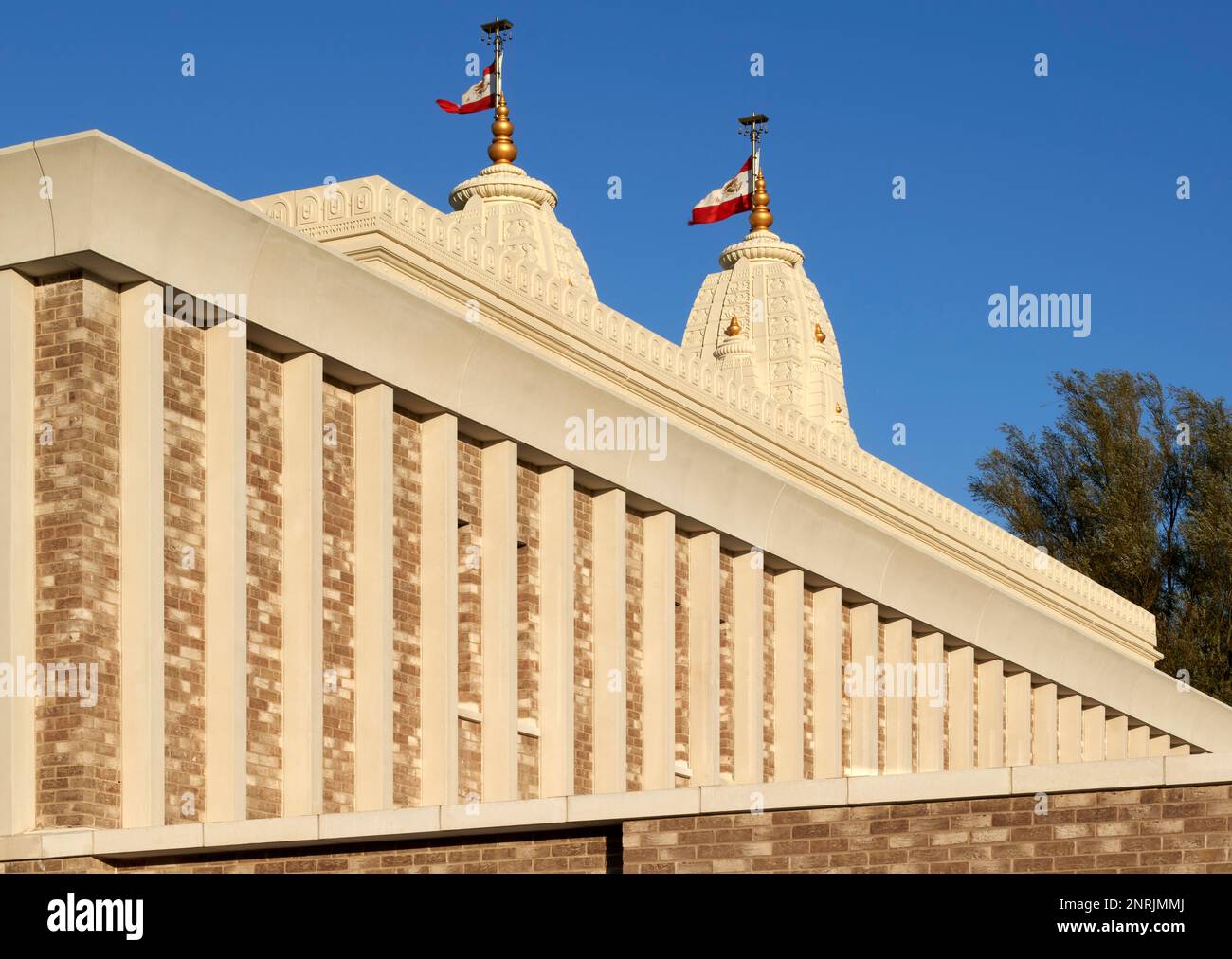 Detail. Shree Swaminarayan Mandir, Oldham, United Kingdom. Architect ...