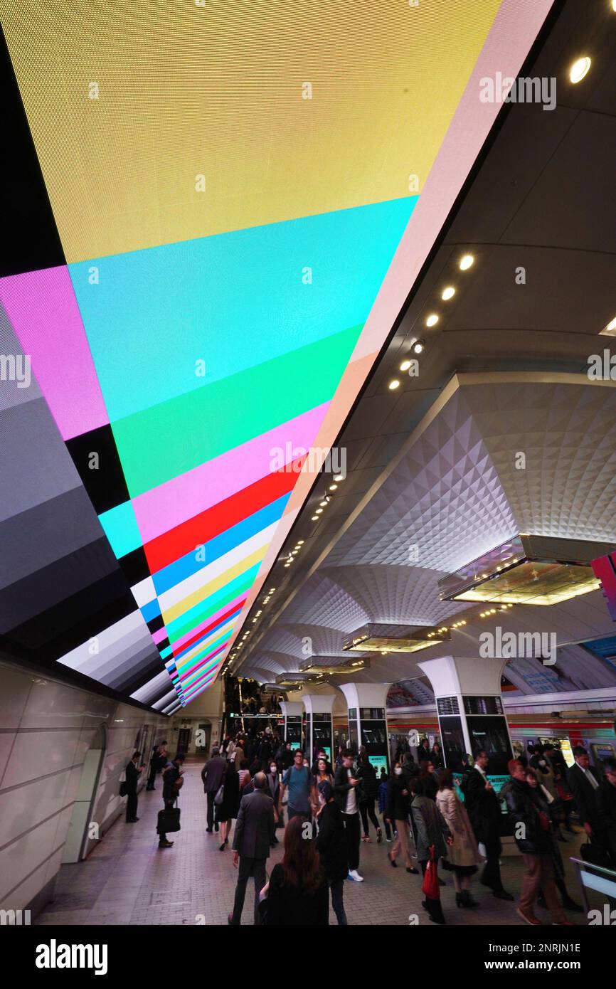 Osaka Metro announces that Largest Underground LED Screen Display ...