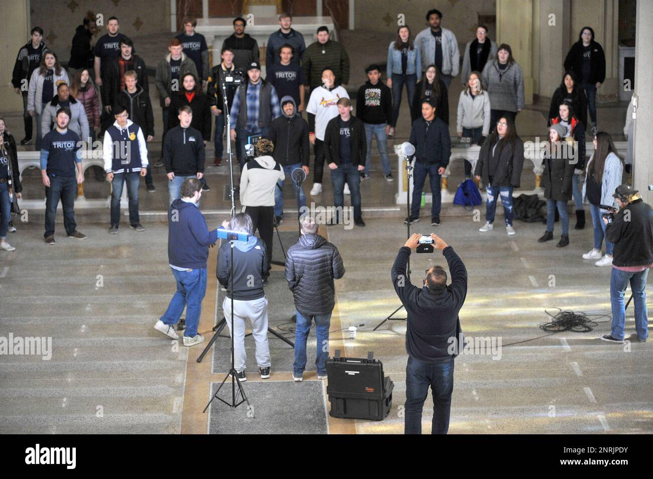 Will Lopes, director of vocal music at Iowa Central Community College ...