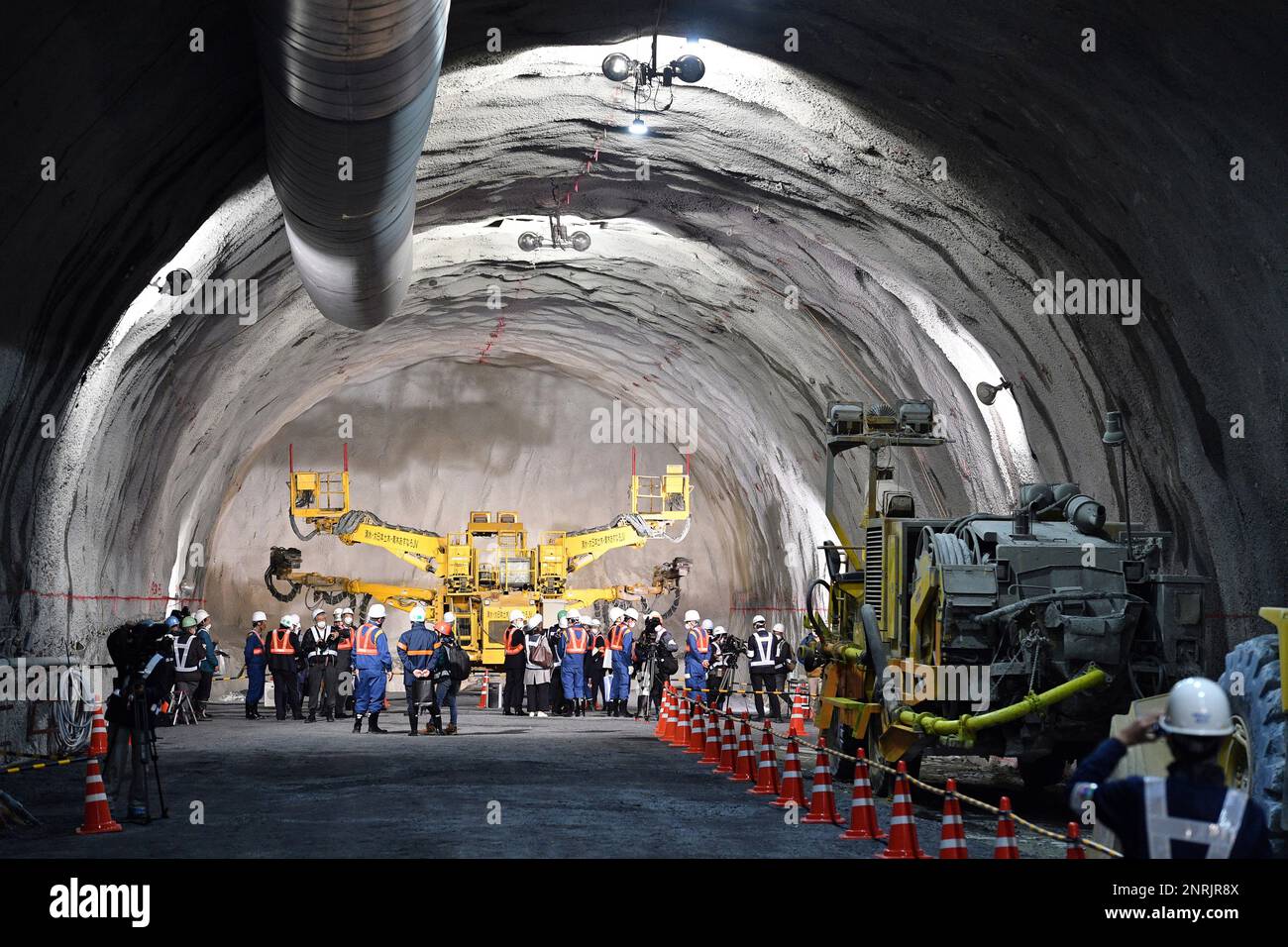 Central Japan Railway Co. unveils the first tunnel for Maglev, knwon as ...
