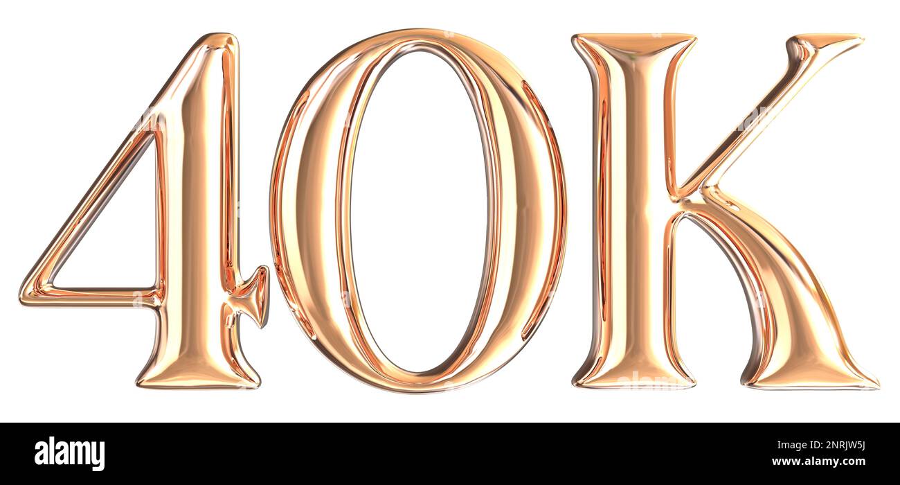 number Gold 3d render with background Stock Photo - Alamy