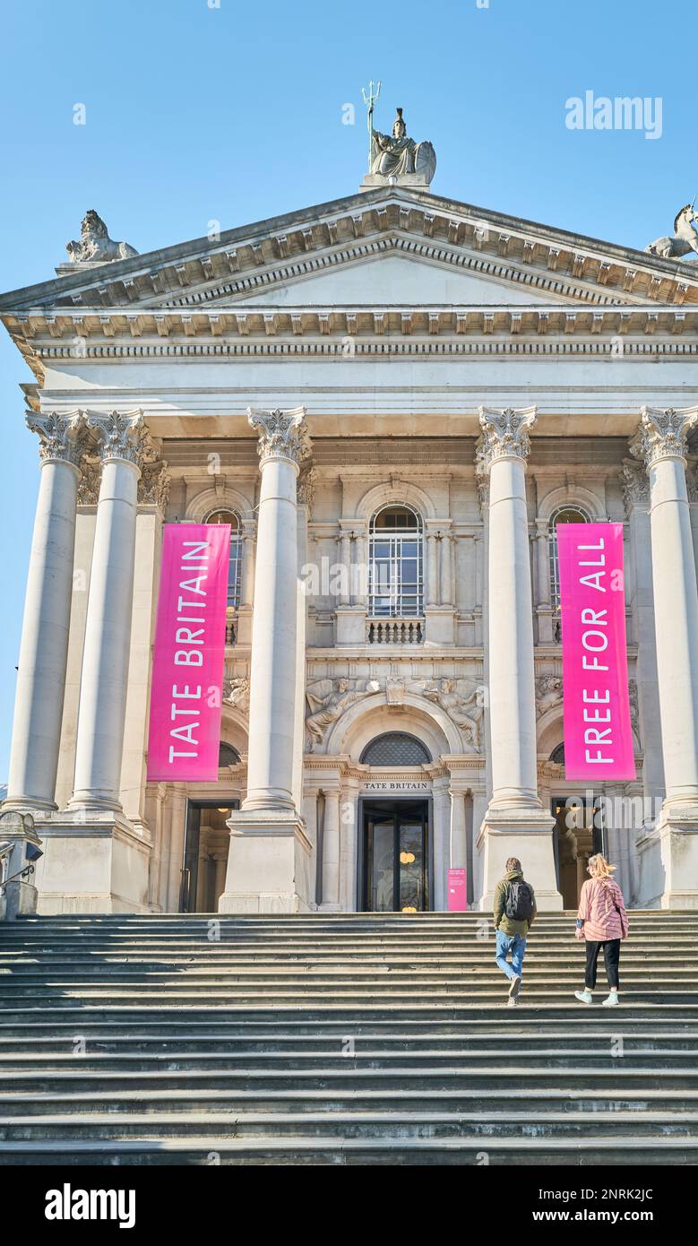 Tate Britain, Pimlico, London, England Stock Photo - Alamy