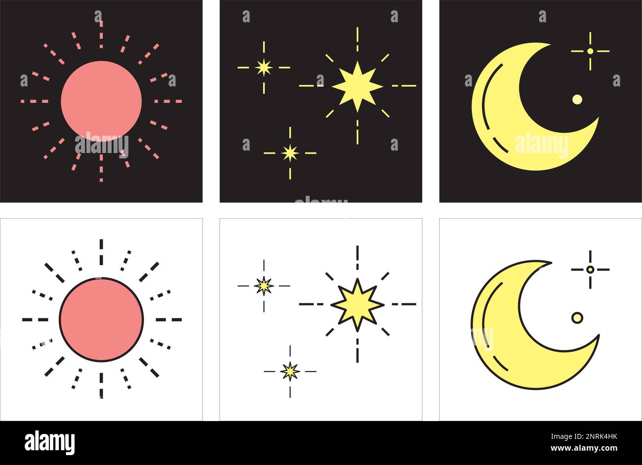 Astronomy Vector Icon Set. Space and planets icon vector illustration.Space Science and ...