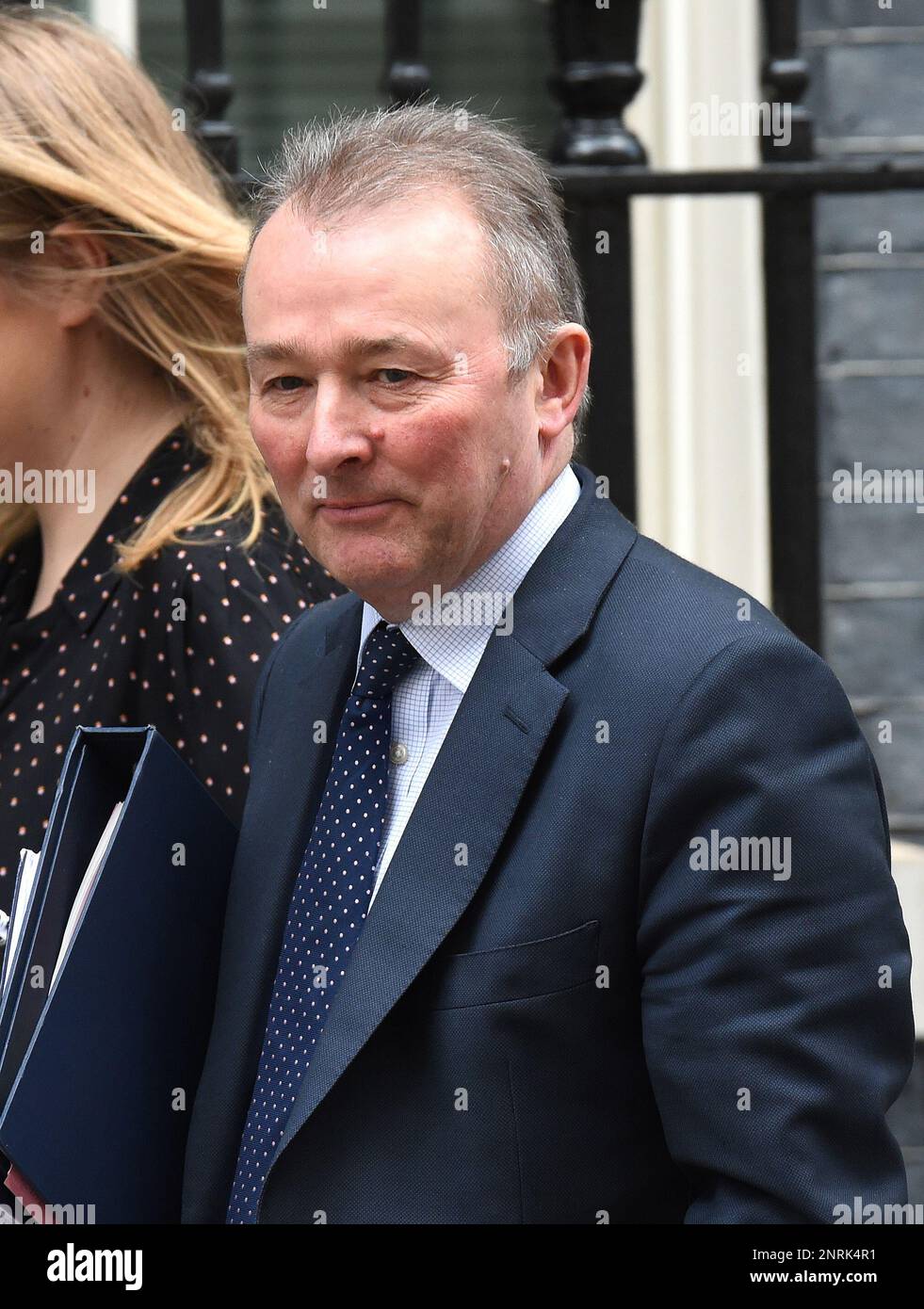 London, UK. 27th Feb, 2023. Simon Hart Government Chief Whip arriving ...