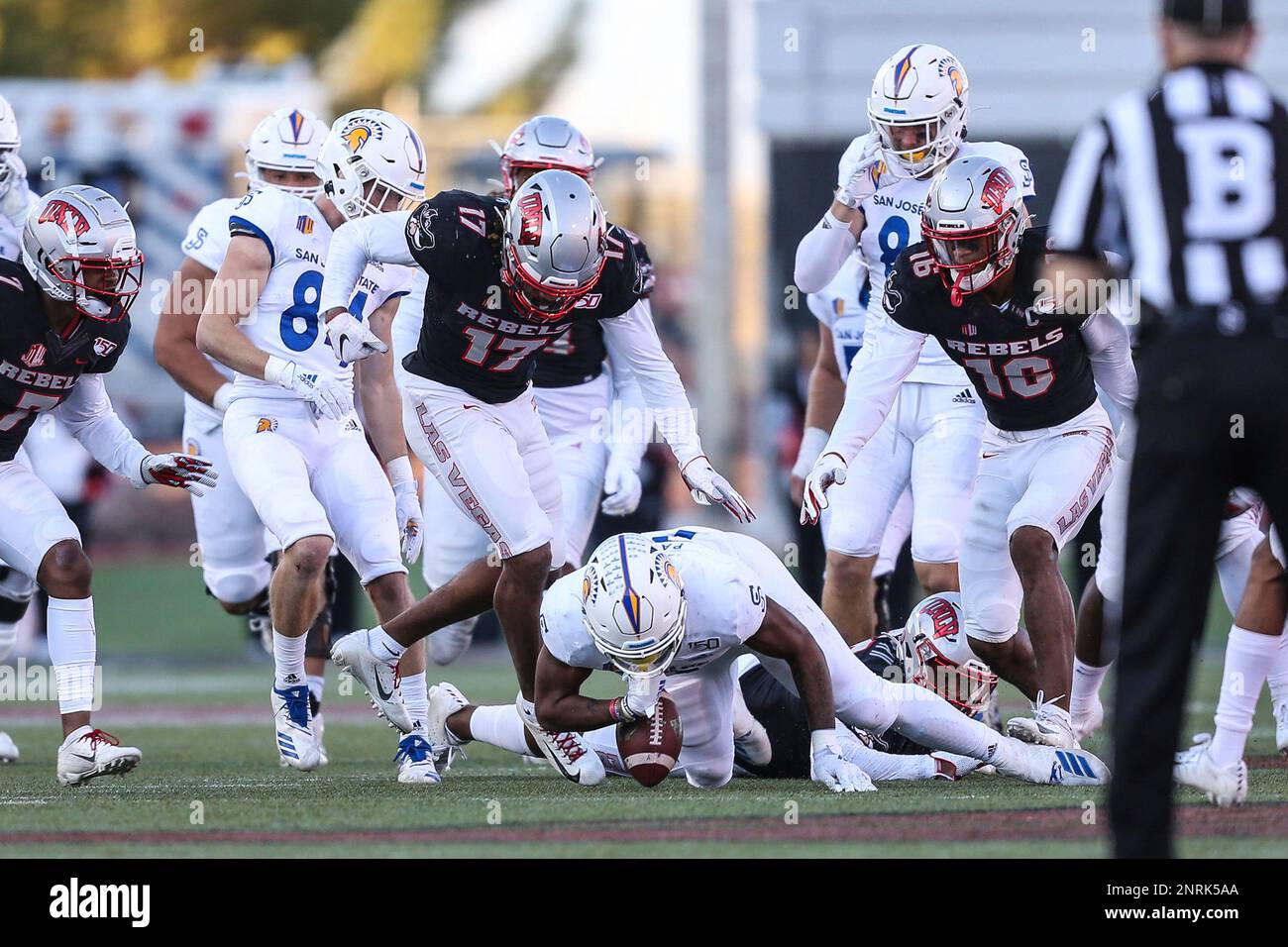 November 23, 2019: San Jose State Spartans running back DeJon Packer ...