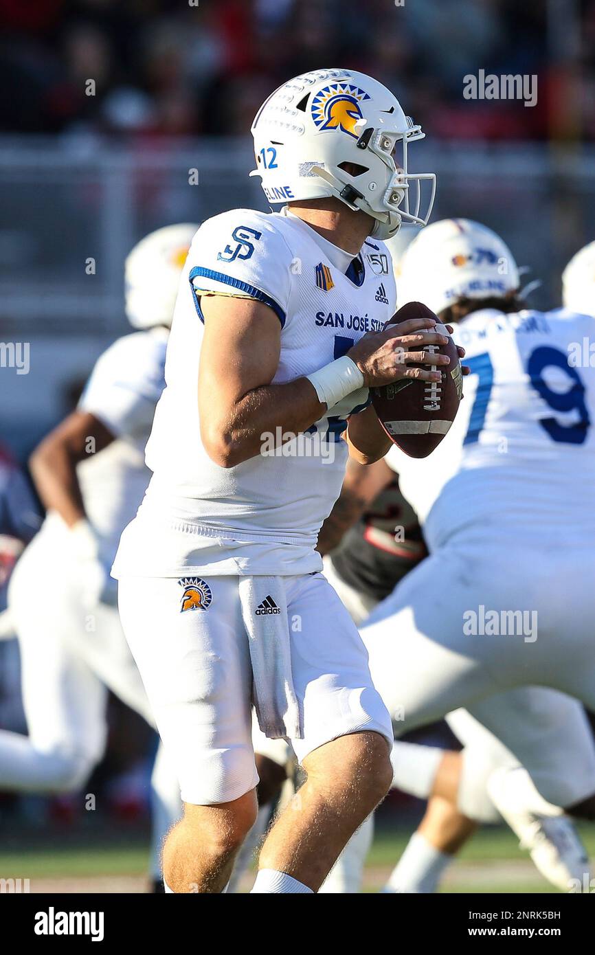 November 23, 2019: San Jose State Spartans quarterback Josh Love (12 ...