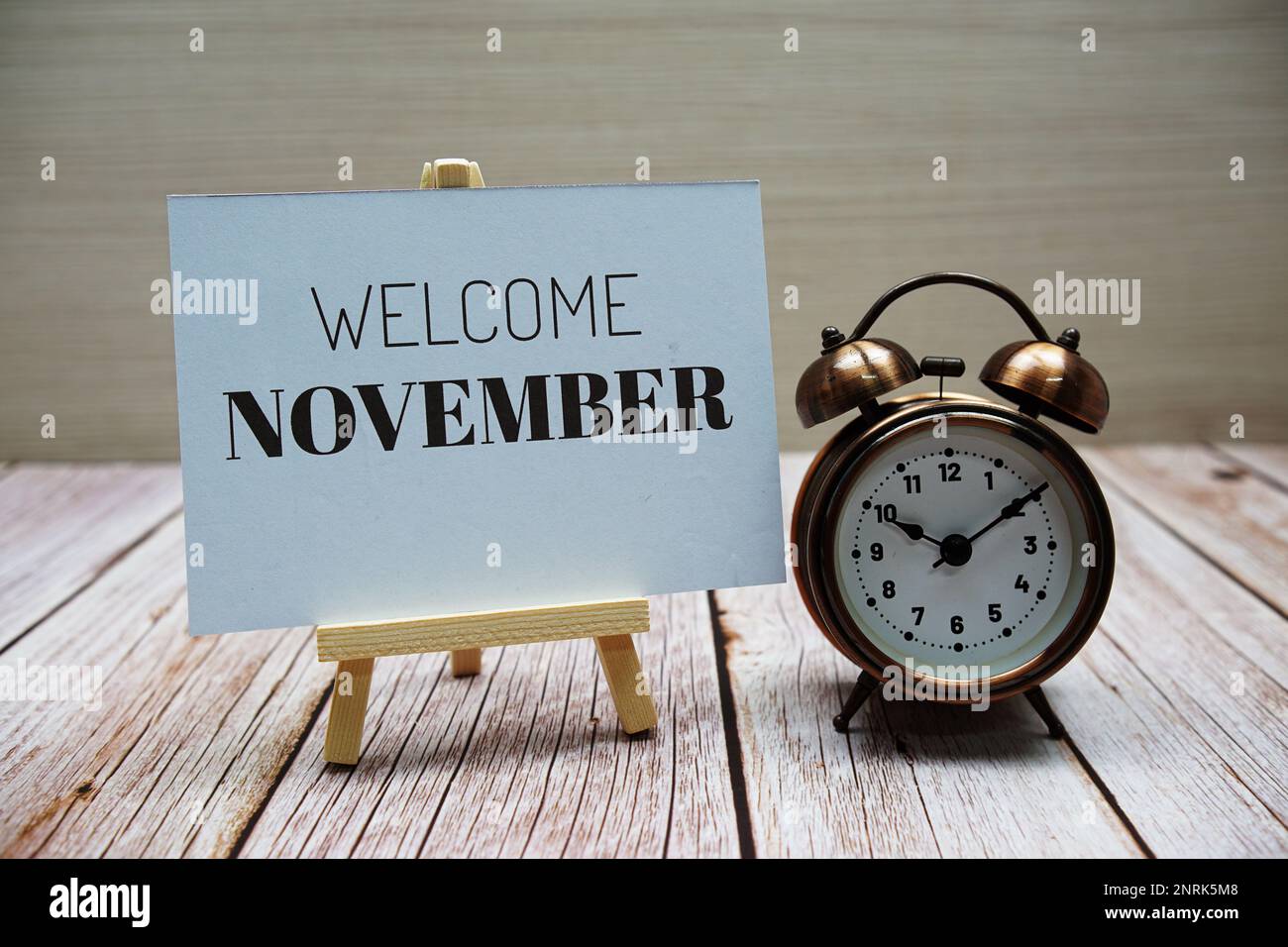 Welcome November