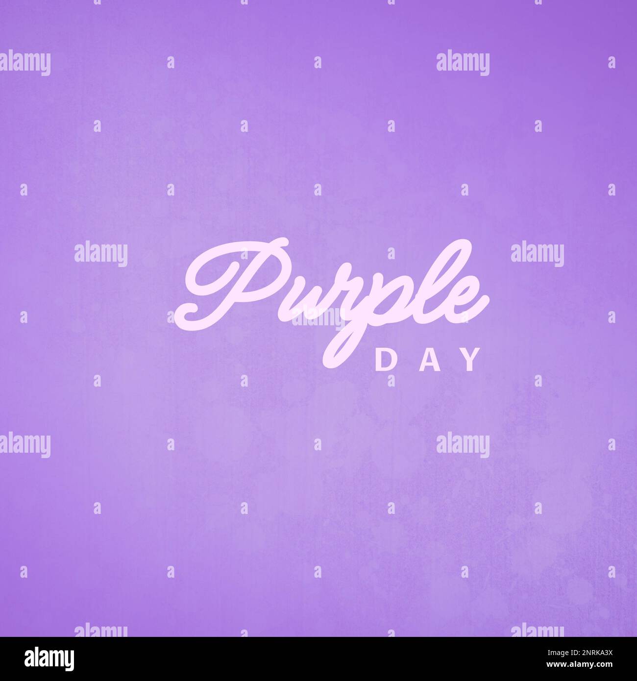 Image of purple day text over purple background Stock Photo - Alamy