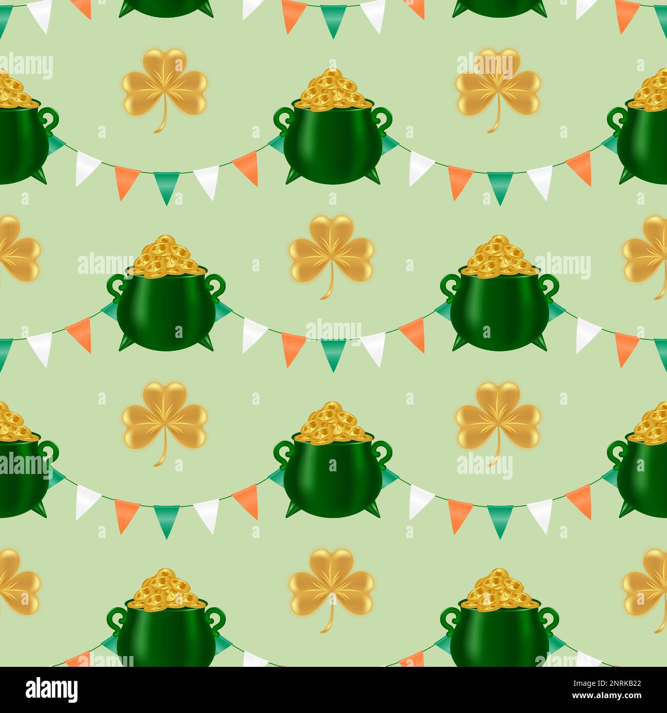 Ireland flag seamless hi-res stock photography and images - Alamy