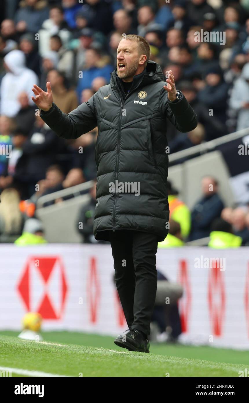 Chelsea manager Graham Potter during the English Premier League soccer ...