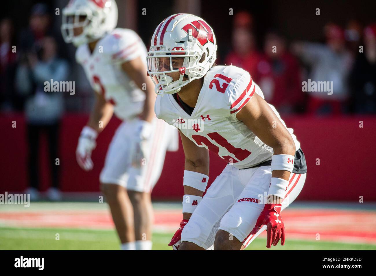 Wisconsin Badgers defensive back Caesar Williams (21) during an NCAA ...