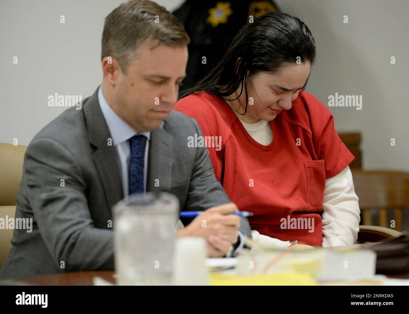 Amanda Ramirez of Camden, becomes emotional in Camden County Superior ...