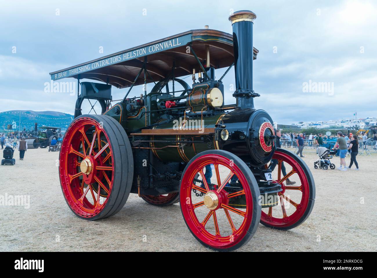 General purpose 6NHP single cylinder Traction Engine built by Ruston ...
