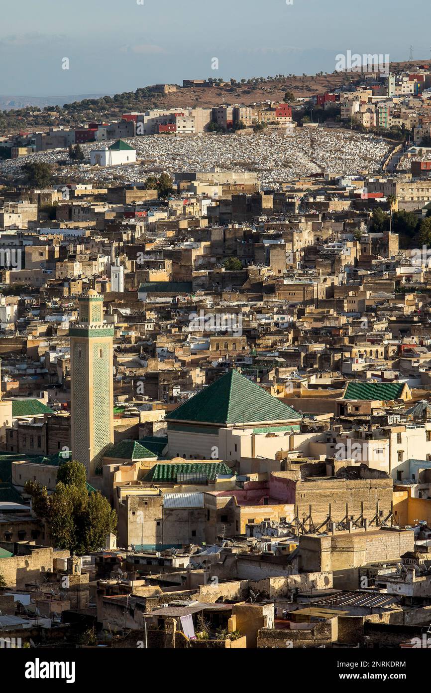 Fez fes morocco view viewpoint hi-res stock photography and images - Alamy
