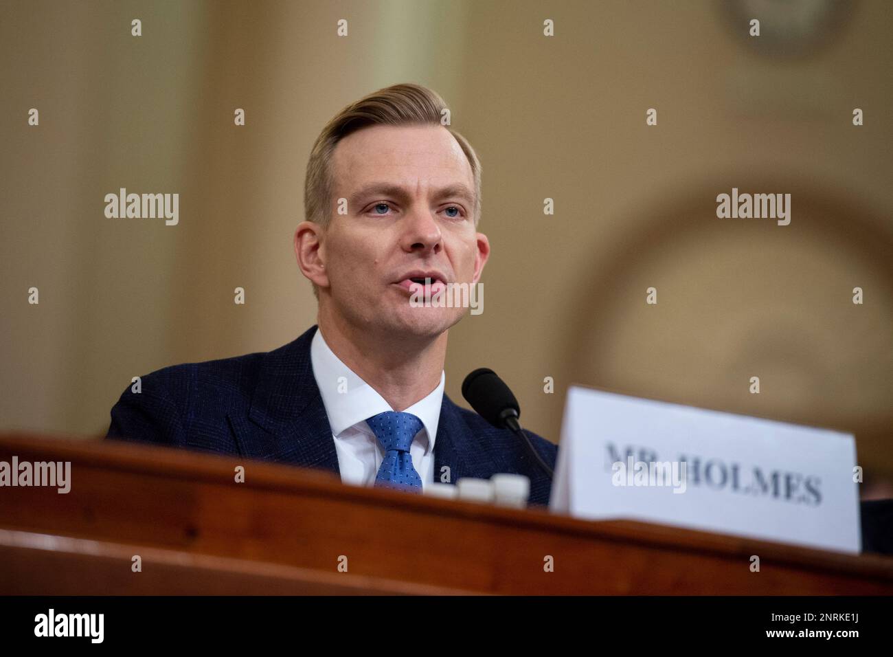 UNITED STATES - NOVEMBER 21: David Holmes, counselor for political ...