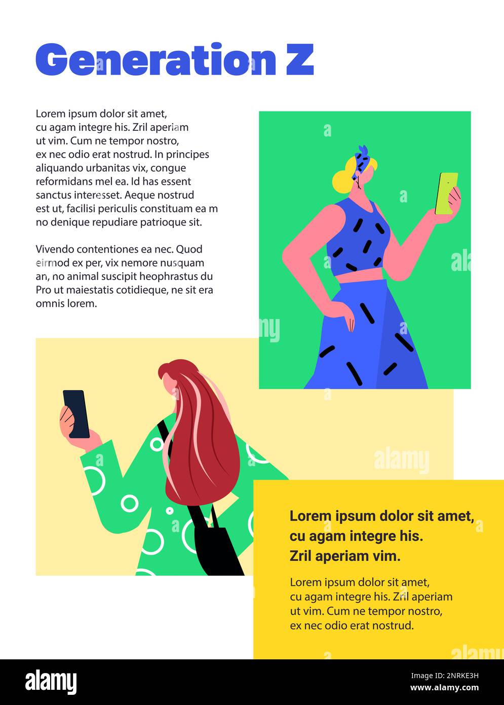 addicted young girls using smartphones generation Z digital addiction ...