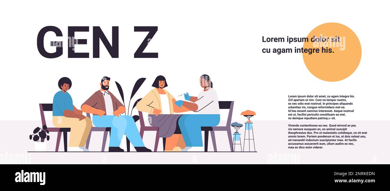 Gen z doctor Stock Vector Images - Alamy