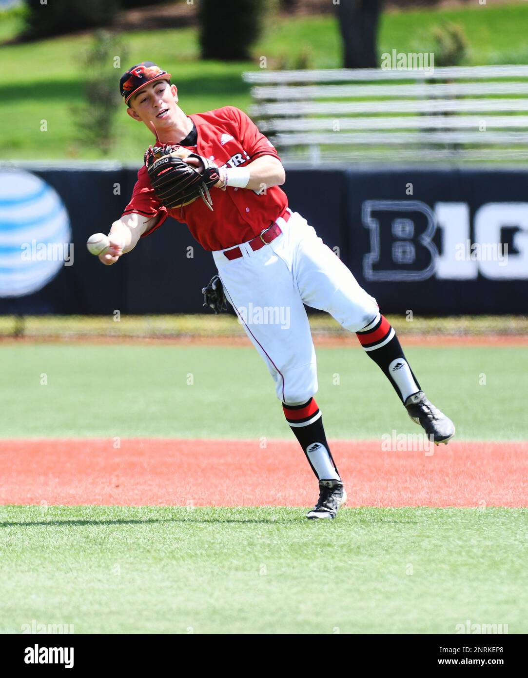 Rutgers University Scarlet Knights infielder Kevin Welsh (2) during ...