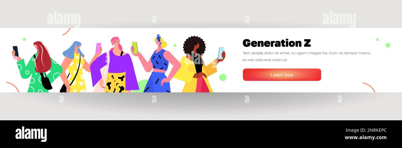 addicted young people using gadgets generation Z digital addiction ...