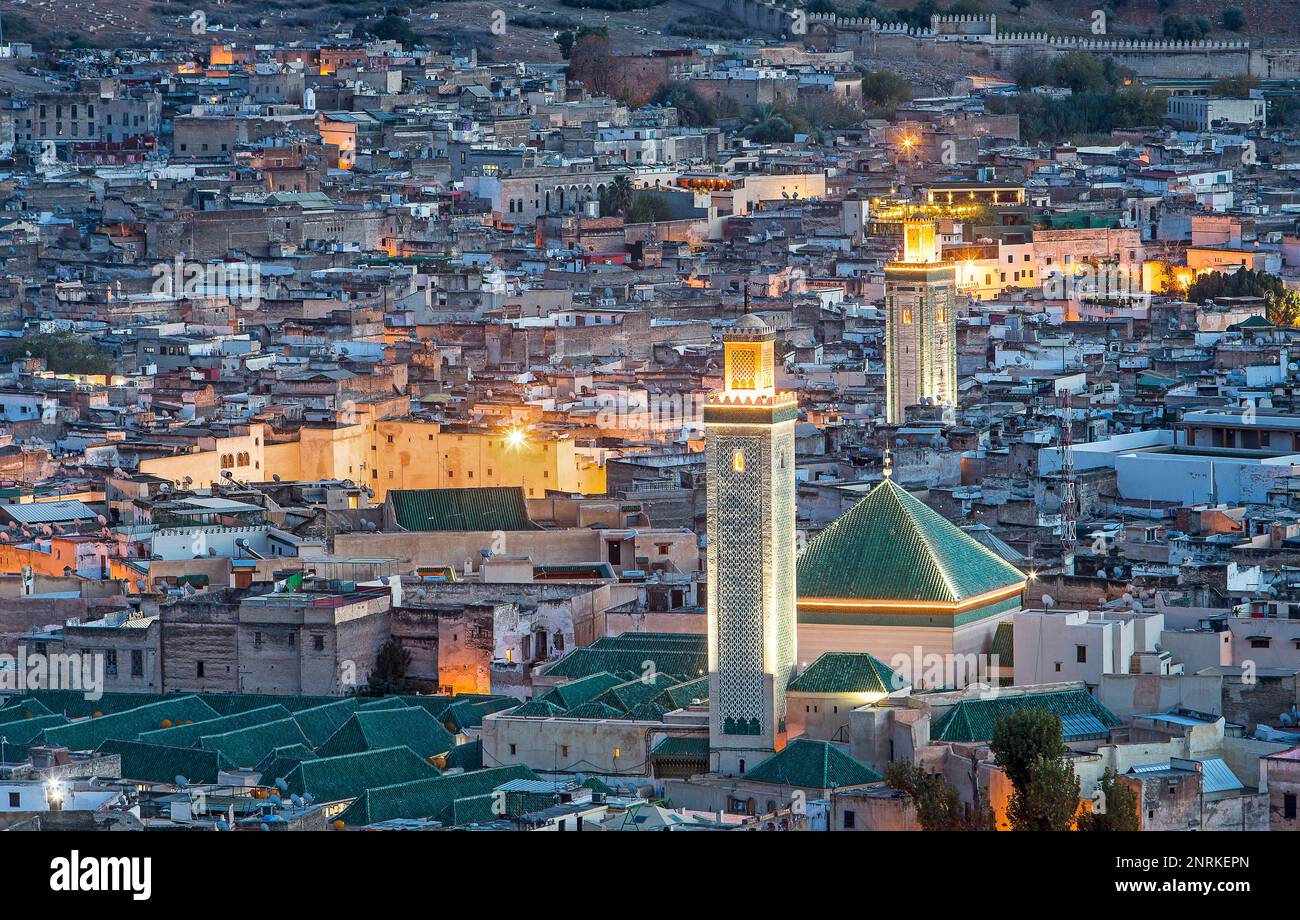 Fez rooftop scene hi-res stock photography and images - Alamy