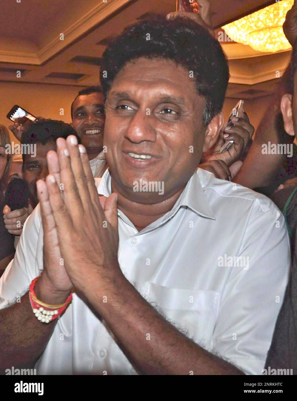Sri Lankan politician Sajith Premadasa is pictured in Colombo, Sri ...