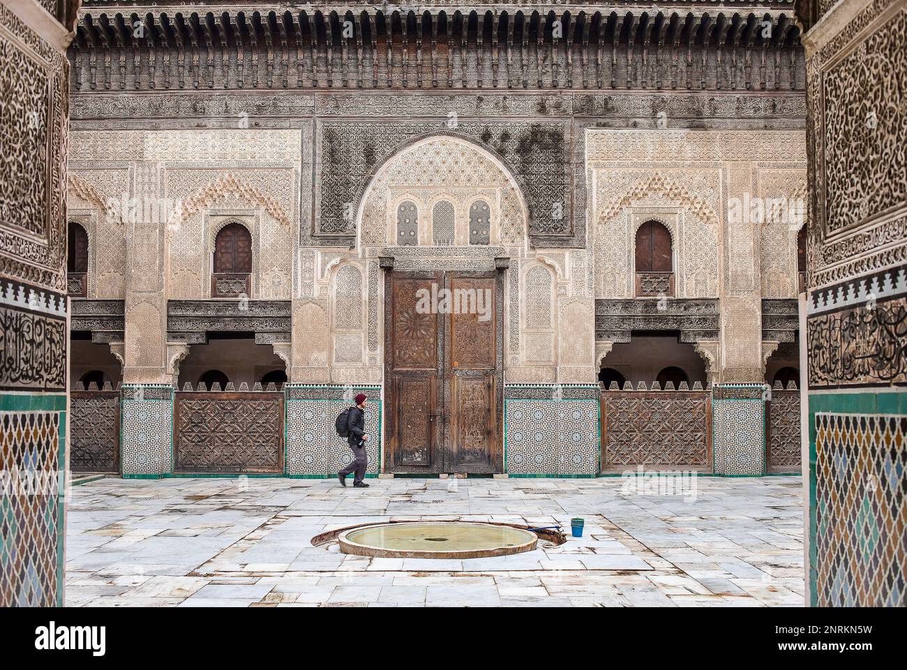 Madrassa medersa bou inania hi-res stock photography and images - Alamy