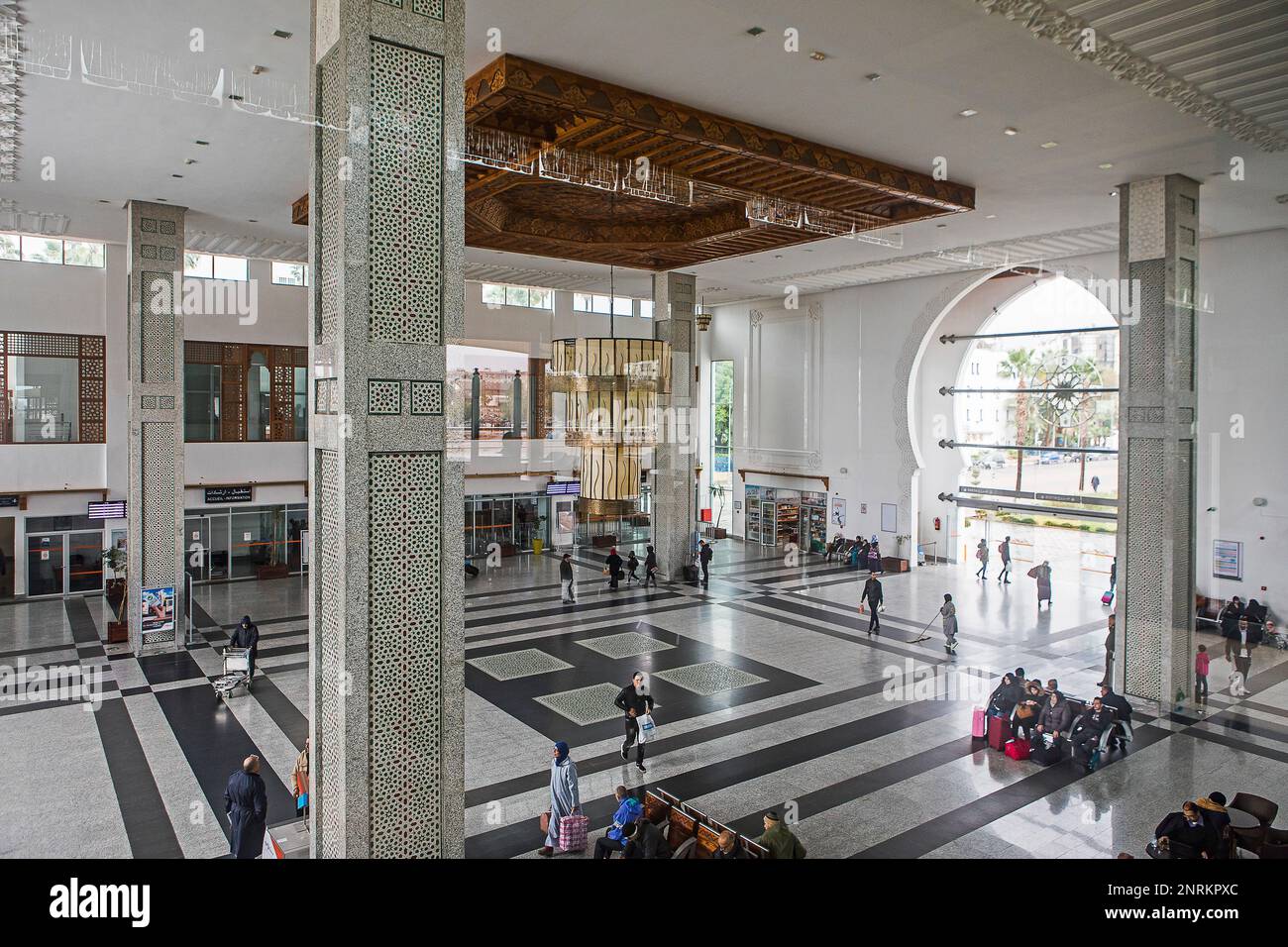 Gare de Fes, main train station. Fez. Morocco Stock Photo - Alamy