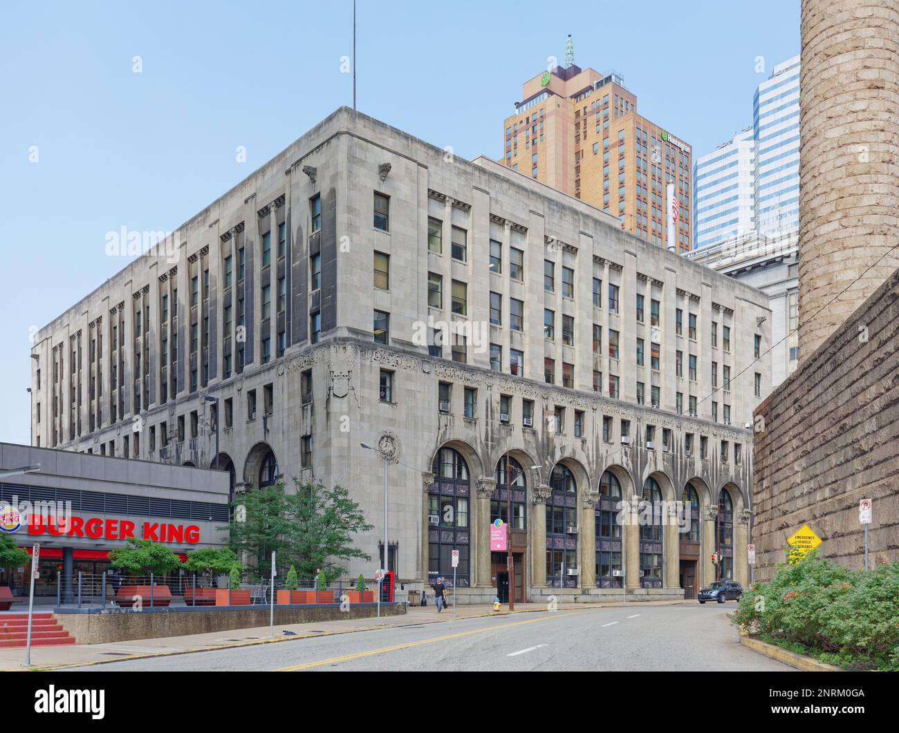 Pittsburgh Downtown: The County Office Building is notable for two ...