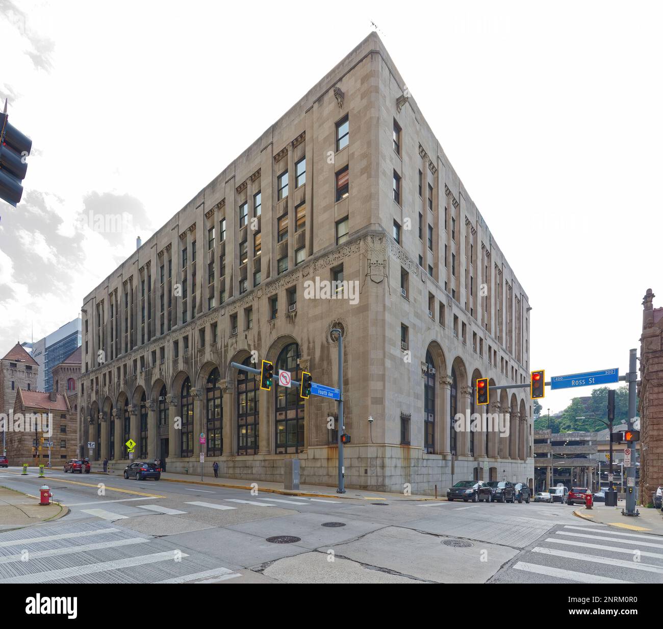Pittsburgh Downtown: The County Office Building is notable for two ...