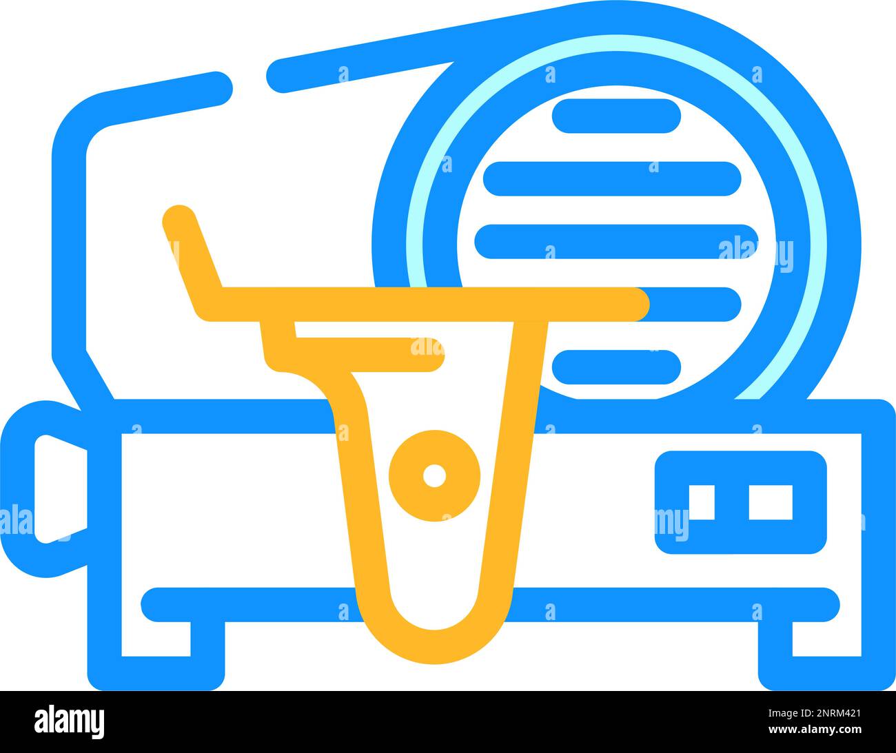 meat slicer color icon vector illustration Stock Vector Image & Art - Alamy