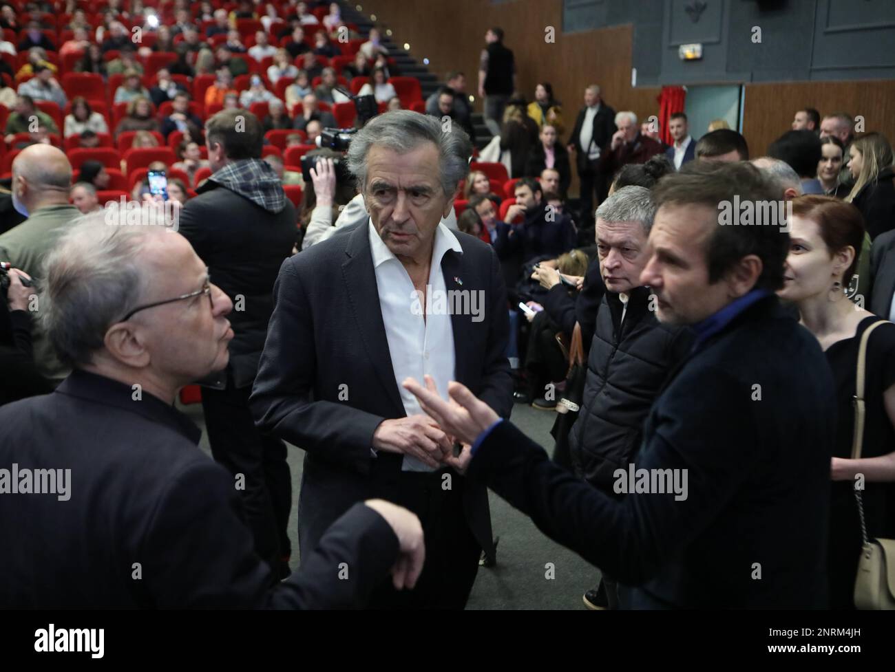 KYIV, UKRAINE - FEBRUARY 26, 2023 - French philosopher, writer ...