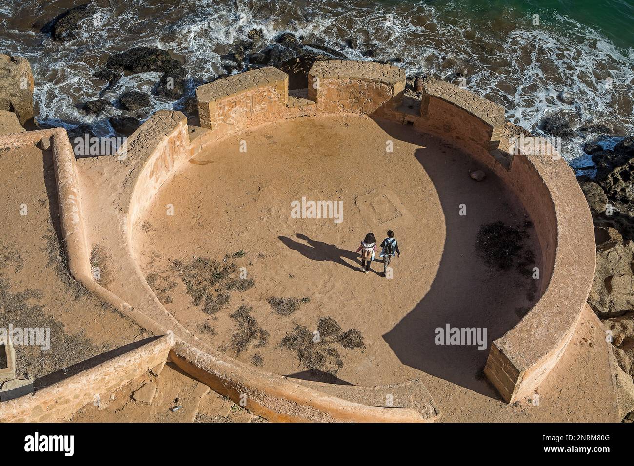 Kasbah of the Udayas and Atlantic Ocean, Rabat. Morocco Stock Photo - Alamy