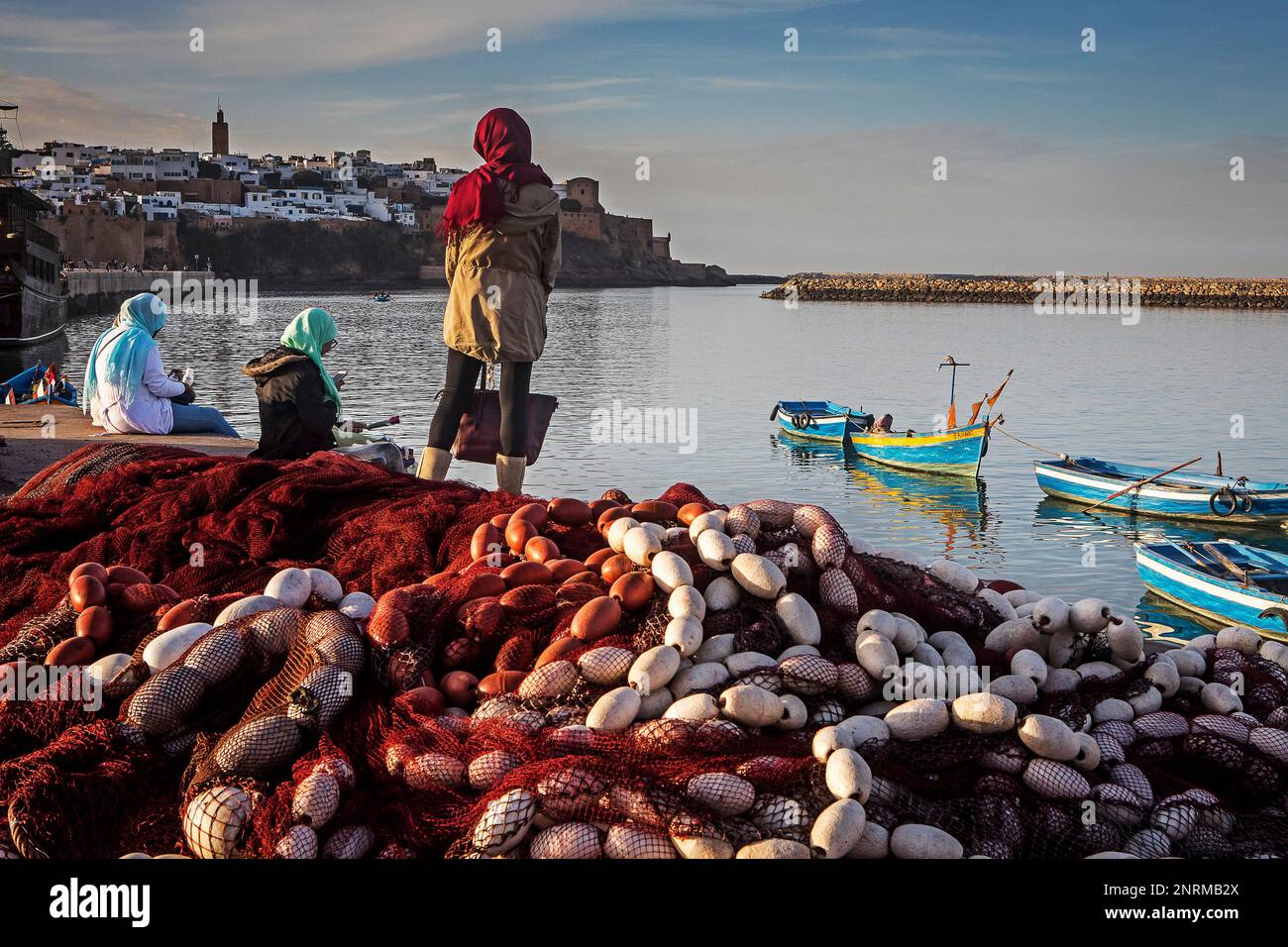 Fishing port, Rabat. Morocco Stock Photo - Alamy