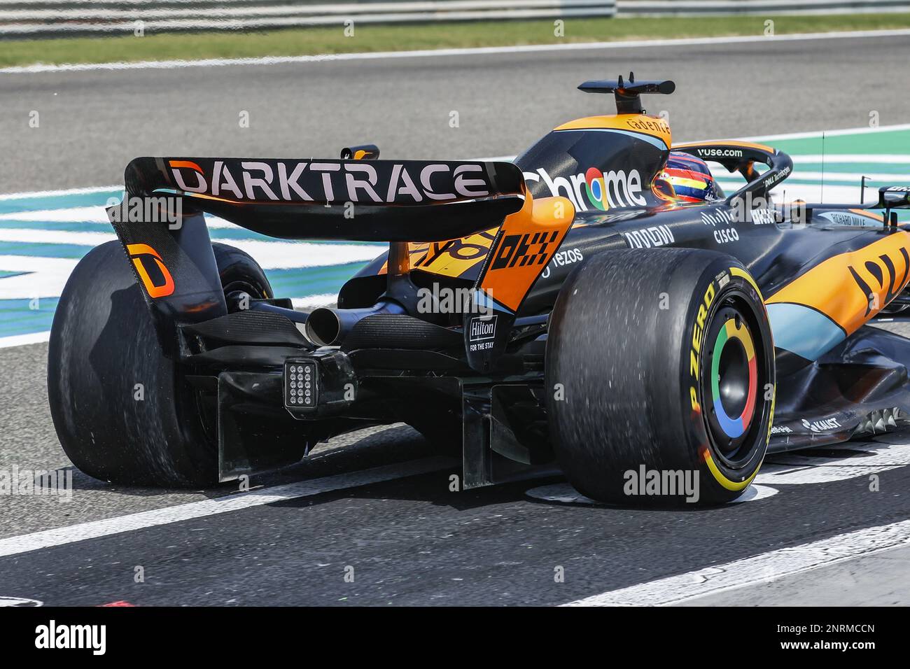 81 PIASTRI Oscar (aus), McLaren F1 Team MCL60, action mechanical detail ...