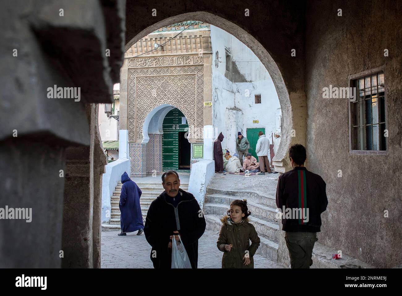 Tetouan medina walking hi-res stock photography and images - Alamy