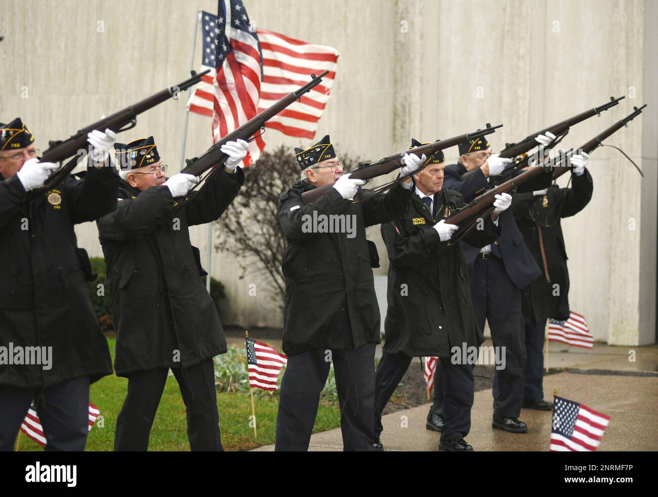 Members of the North Kingsville American Legion Neal Post 743 honor ...