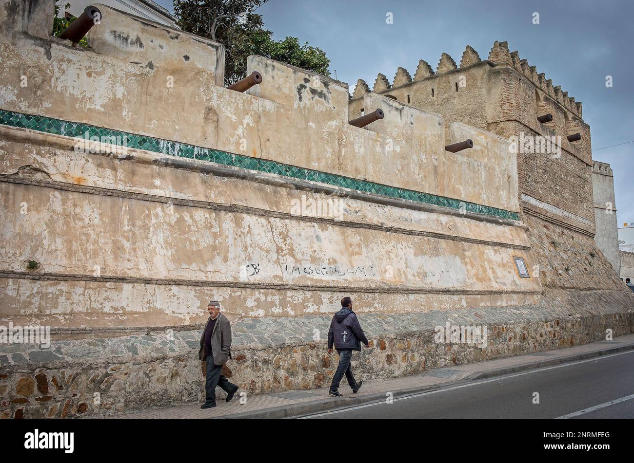 wall of the medina, medina, UNESCO World Heritage Site,Tetouan, Morocco ...