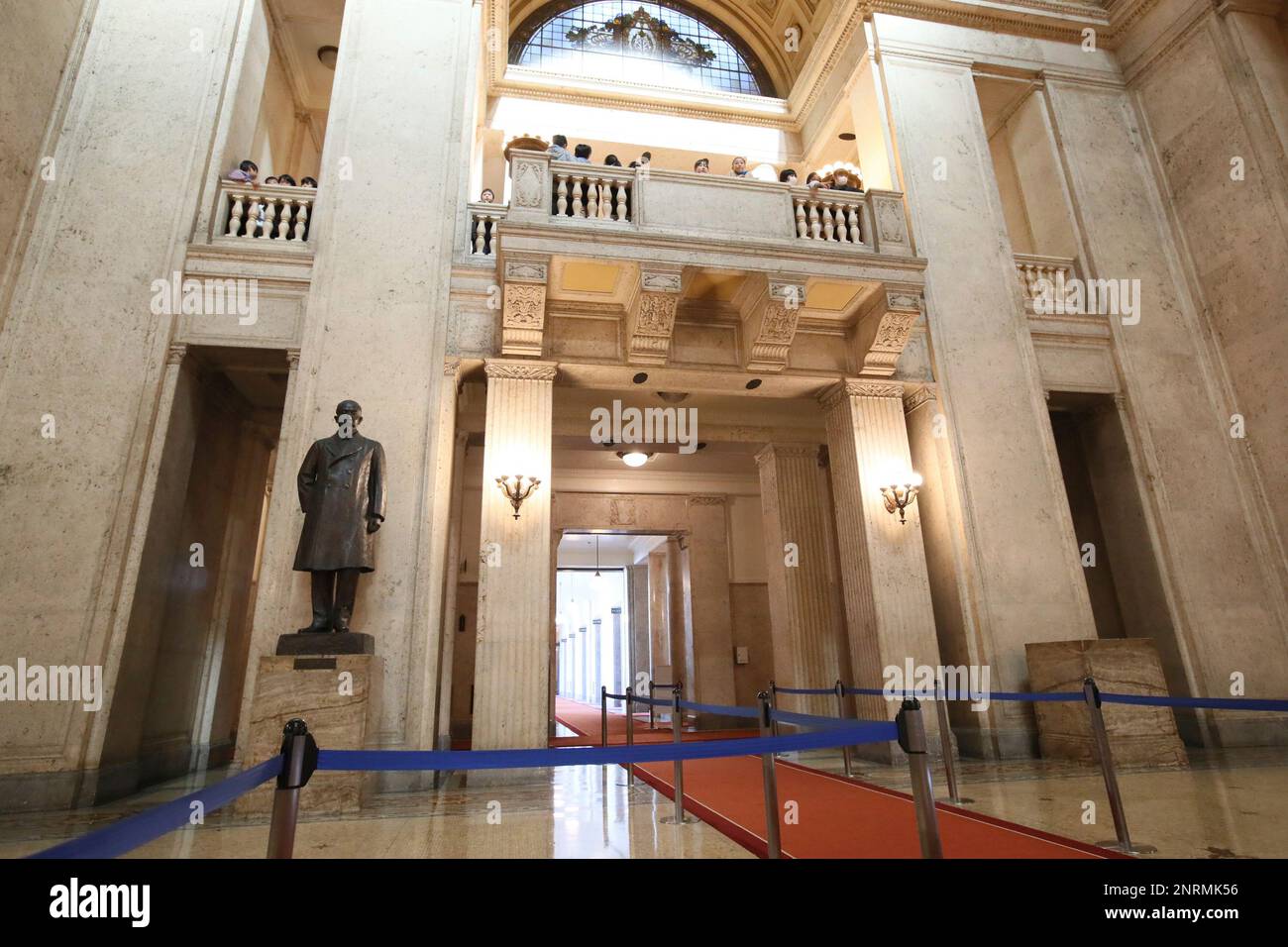 Central Hall of National Diet Building is pictured in Tokyo on Nov.8 ...