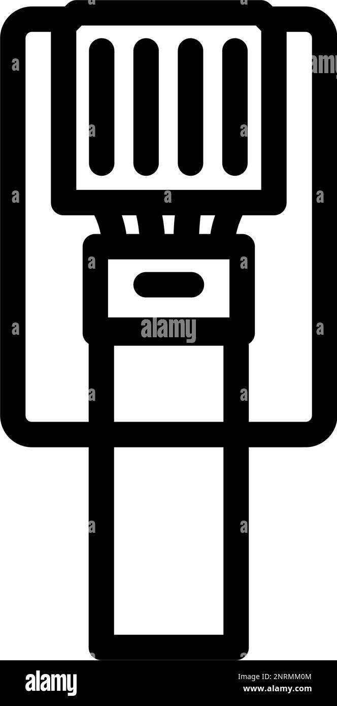 Phone Wire Cable Line Icon Vector Illustration Stock Vector Image And Art