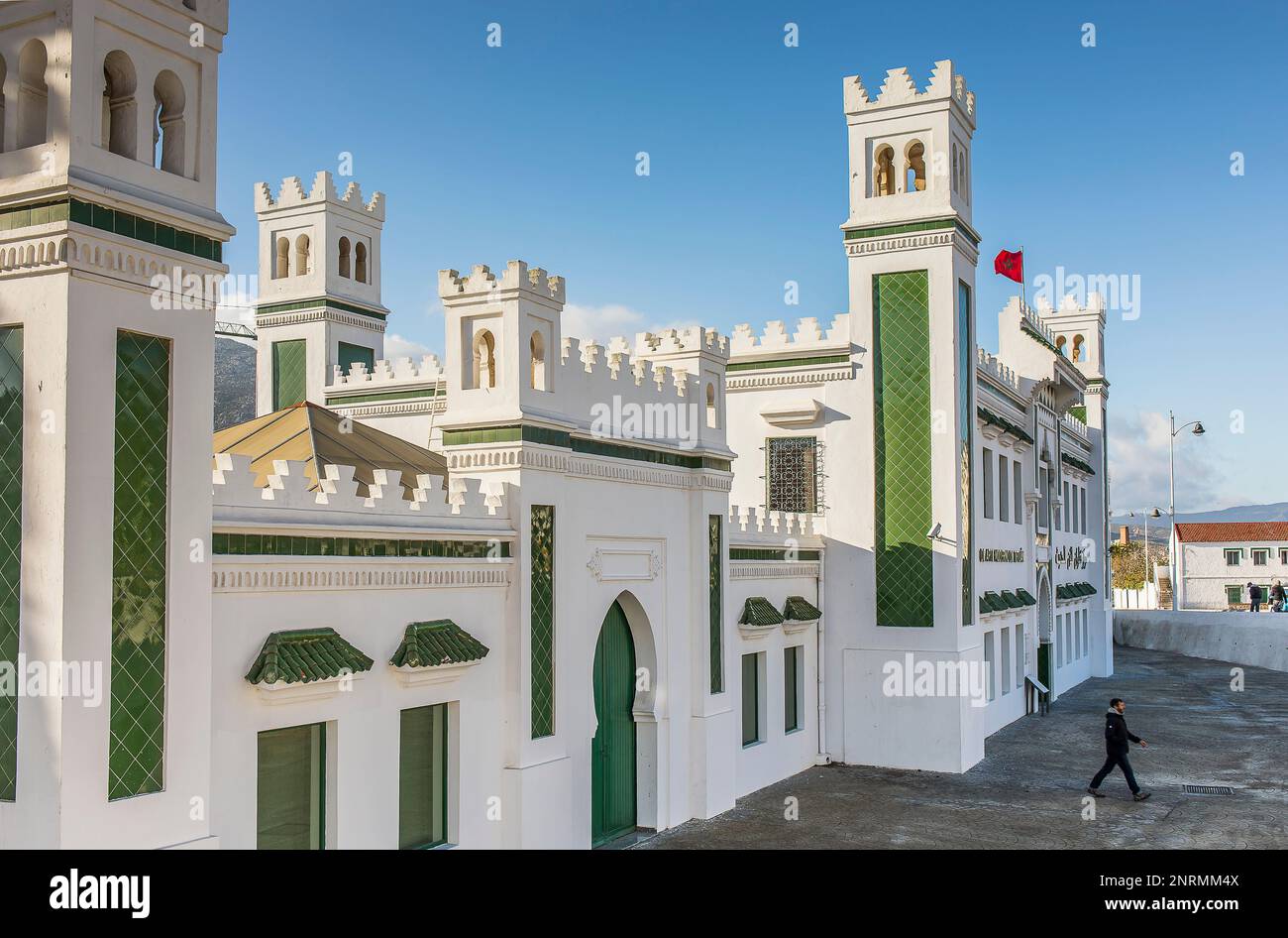 Spanish colonial architecture tetouan morocco hi-res stock photography ...
