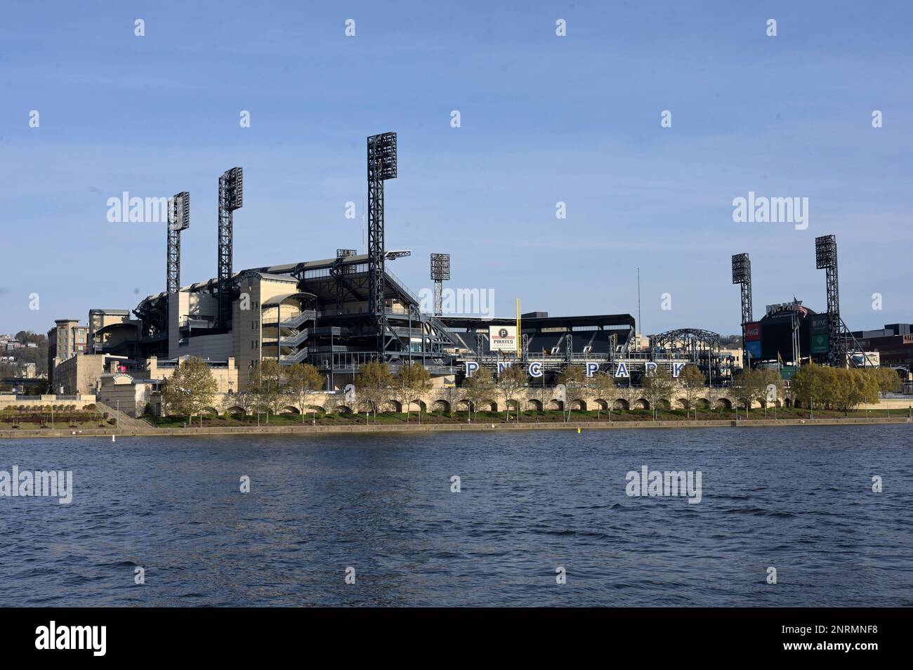 General overall view of PNC Park and the Alleghany River, Sunday, Nov ...