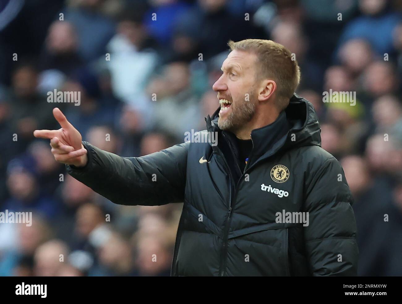 Chelsea manager Graham Potter during the English Premier League soccer ...