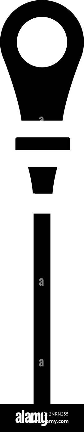 panel feed wire cable glyph icon vector illustration Stock Vector Image ...