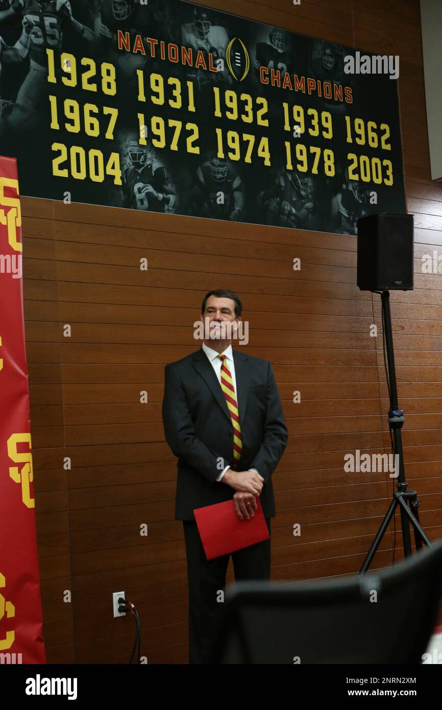 LOS ANGELES, CA - NOVEMBER 07: Mike Bohn during a press conference ...